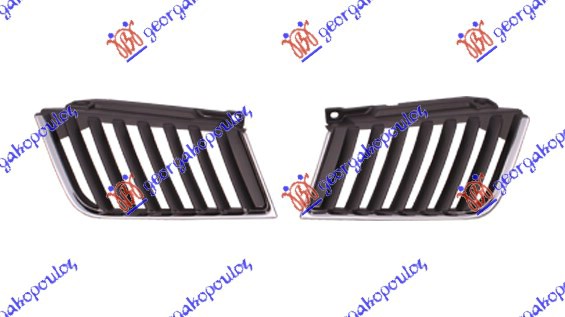 PVC MASKA HROM DUPLA KABINA 4VR Leva str. MITSUBISHI P/U L200 (2006-2010) (OEM: 7450A188T)