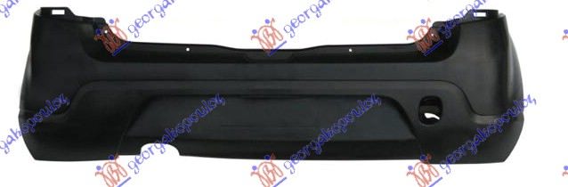 ZADNJI BRANIK MAT-CRNI DACIA SANDERO (2008-2012) (OEM: 8200735456)