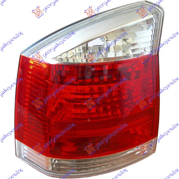 STOP LAMPA 4/5 VRATA (BELI MIGAVAC) Leva str. OPEL VECTRA C (2005-2008) (OEM: 1222694, 1222698)