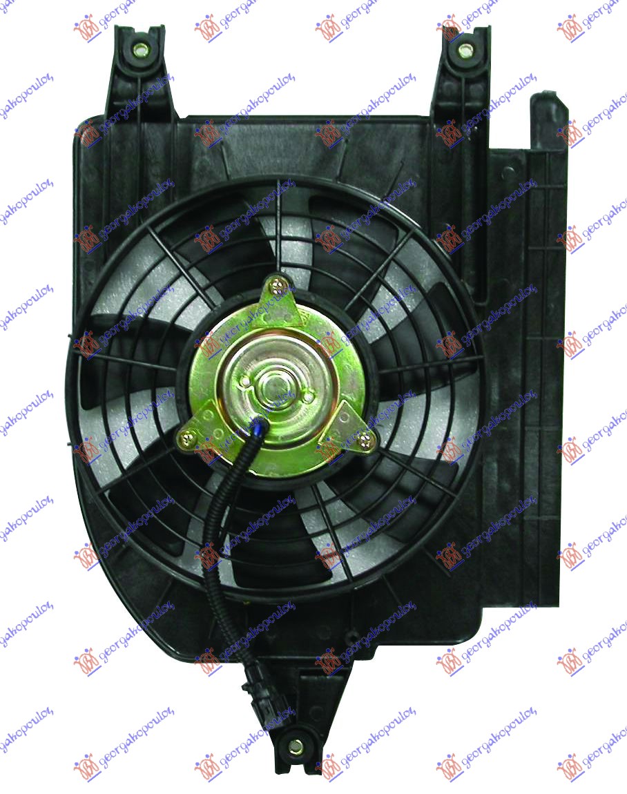 VENTILATOR A/C KOMPLET BENZIN KIA RIO (2002-2005) (OEM: 97730-FD100, 97730FD100)