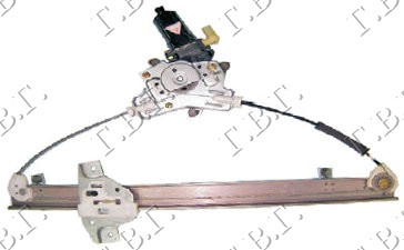 PODIZAC ZADNJEG PROZORA ELEKTRICNI BEZ MOTORA 5 VRATA A KVAL Leva str. HYUNDAI GETZ (2006-2010) (OEM: 834031C010)