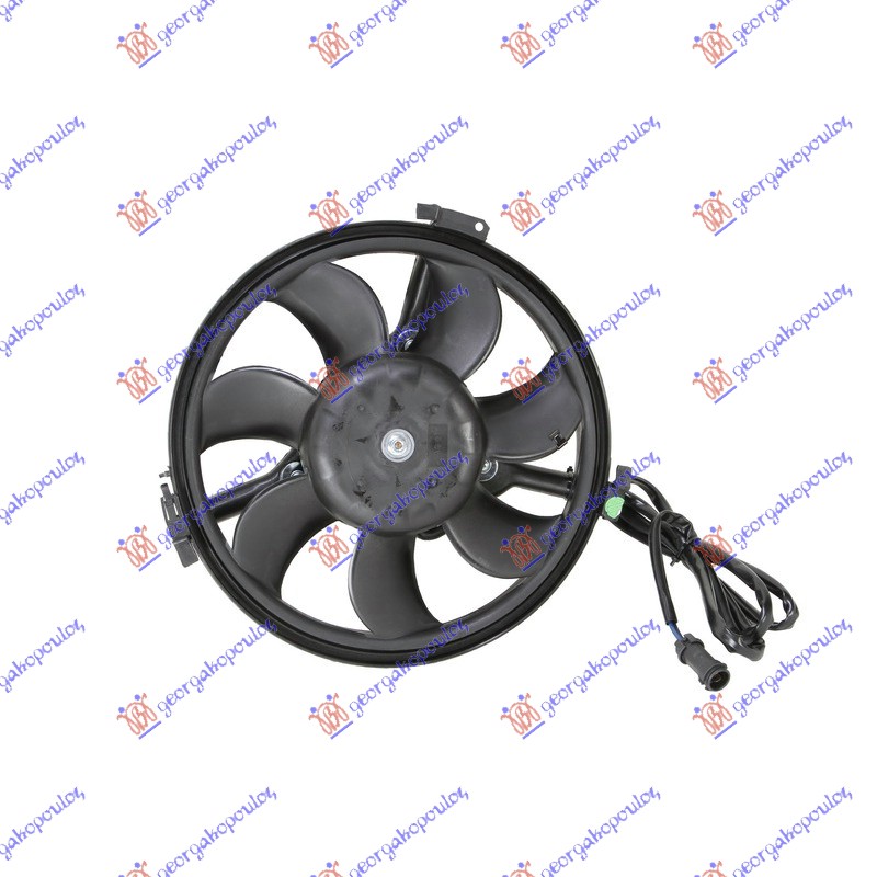 VENTILATOR BENZIN-DIZEL OKRUGLI OSIGUR. VW PASSAT (2000-2005) (OEM: 1011638, 4D0959455, 7M0959455G)