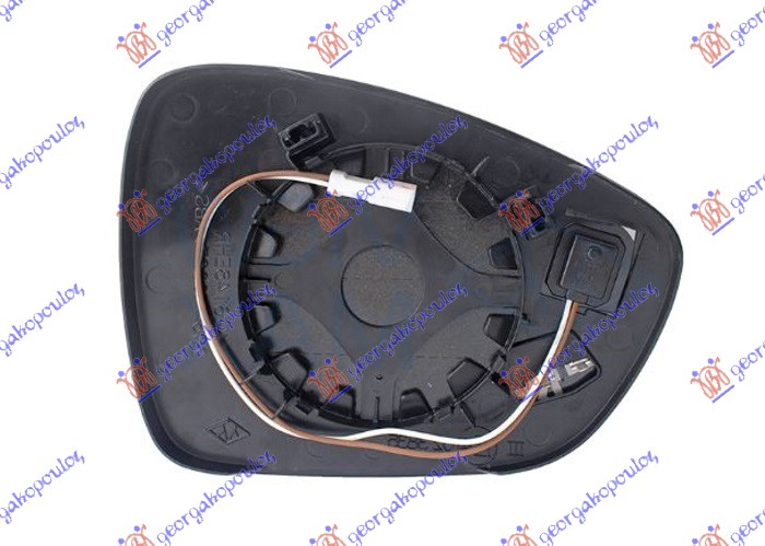 STAKLO RETROVIZORA SA GREJACEM SENZOR MRTAV UGAO GL Leva str. PEUGEOT 508 (2015-2018) (OEM: 1612167980)