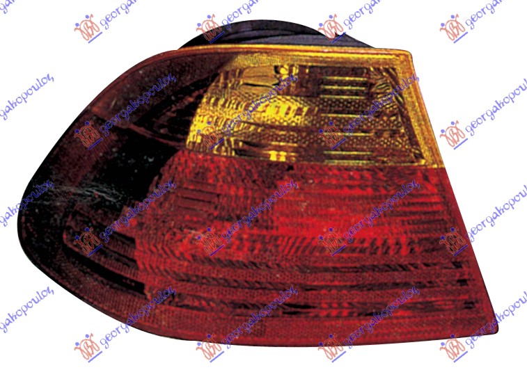 STOP LAMPA SPOLJASNJA ZUTI MIGAVAC Leva str. BMW SERIES 3 (E46) COUPE/CABRIO (1999-2003) (OEM: 63218364725)