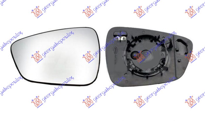 STAKLO RETROVIZORA SA GREJACEM Leva str. FORD KUGA (2020-) (OEM: 2461506, LV4B-17T675-AB, LV4B17T675AB)