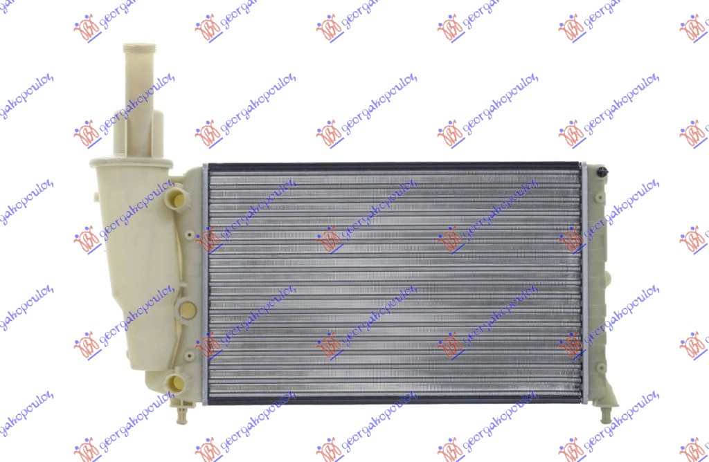 HLADNJAK MOTORA 1.2(60)(49.6×32.2) LANCIA Y (1996-2003) (OEM: 7745692)