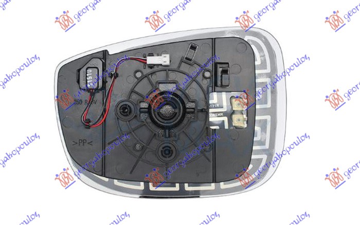 STAKLO RETROVIZORA SA GREJACEM MRTAV UGAO Desna str. MAZDA CX5 (2017-) (OEM: TK94-69-1G7, TK94691G7)
