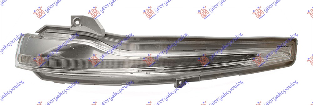 MIGAVAC U RETROVIZORU LED HROM Desna str. MERCEDES S CLASS (W222) (2013-2017) (OEM: A0999060243, A0999067401)