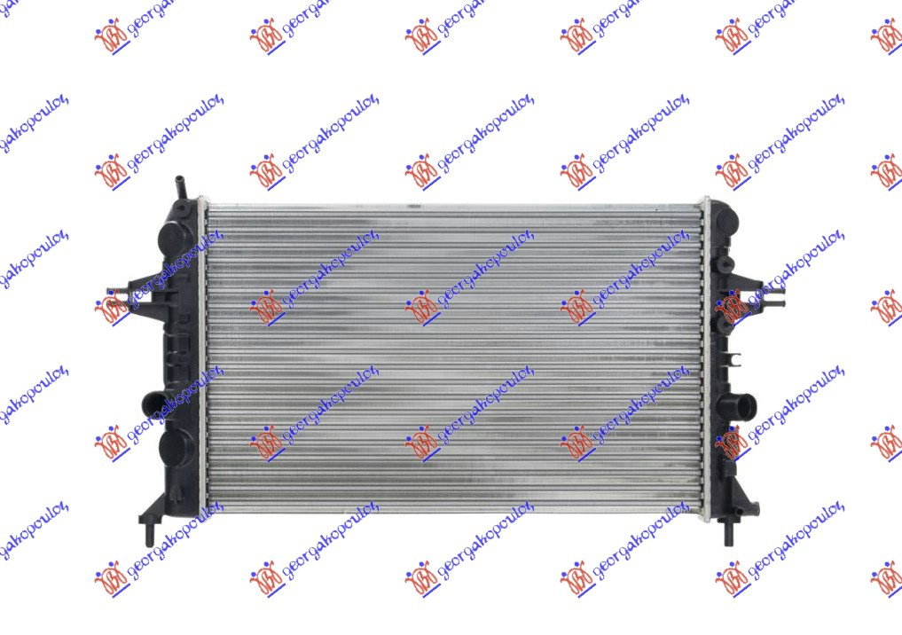 HLADNJAK MOTORA 1.6i16V +AC (60×37)Z16XEP OPEL ASTRA G (1998-2004) (OEM: 1300270)