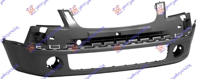 PREDNJI BRANIK CRNI DONJI (A KVALITET) CITROEN C2 (2003-2008) (OEM: 7401Z0)