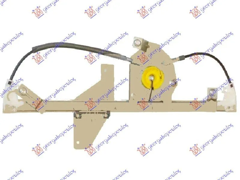 PODIZAC ZADNJEG PROZORA ELEKTRICNI BEZ MOTORA Desna str. PEUGEOT 508 (2011-2015) (OEM: 9224J0)