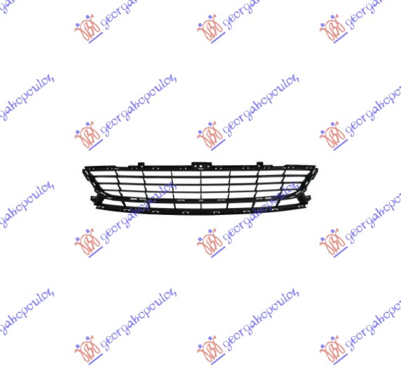 RESETKA PREDNJEG BRANIKA RENAULT MEGANE H/B – S.W. (2014-2015) (OEM: 622547366R)