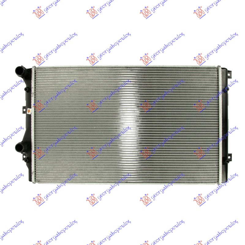 HLADNJAK MOTORA 1.4BENZIN 1.9DIZ (65×4 1) SKODA SUPERB (2008-2013) (OEM: 1K0121253AA, 1K0121253H, 5K0121253D)