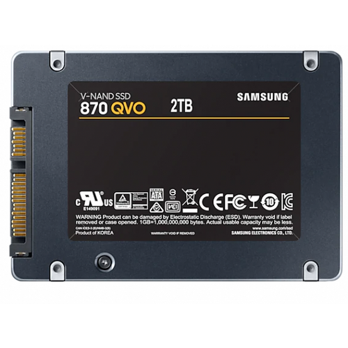 SSD Samsung 2TB 870 QVO MZ-77Q2T0BW