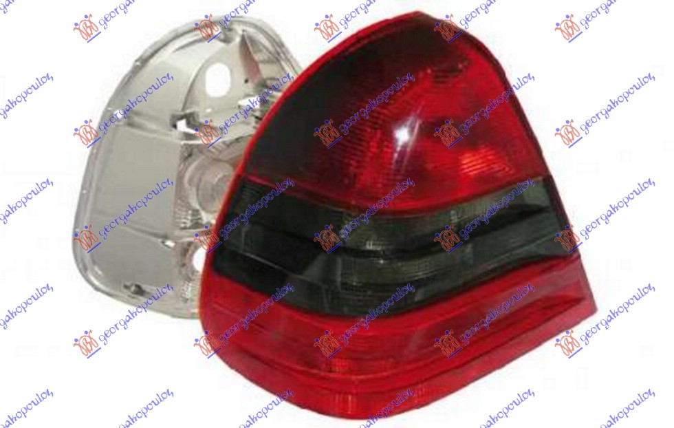 STAKLO STOP LAMPE ZATAMNJENO – 96 Leva str. MERCEDES C CLASS (W202) (1993-1999) (OEM: A2028201966)