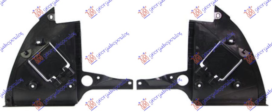 SPOJLER PREDNJEG BRANIKA DONJI (SET) CITROEN C4 (2020-) (OEM: 1680393980)