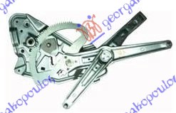 PODIZAC ZADNJEG PROZORA ELEKTRICNI (BEZ MOTORA ) Leva str. BMW SERIES 5 (E34) (1988-1995) (OEM: 51321944071)