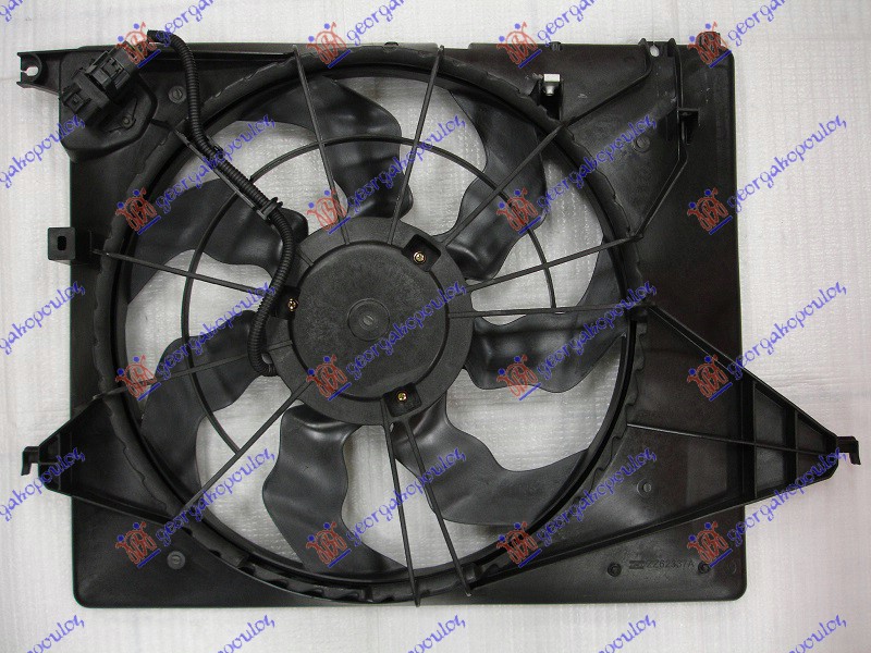 VENTILATOR KOMPLET BENZIN MANUAL/AUTOMATIK HYUNDAI SANTA FE (2009-2012) (OEM: 25380-1E050, 25380-1U100, 253801E050)