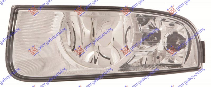 MAGLENKA SA DNEVNIM SVETLOM Leva str. SKODA SUPERB (2008-2013) (OEM: 3T0941701A)