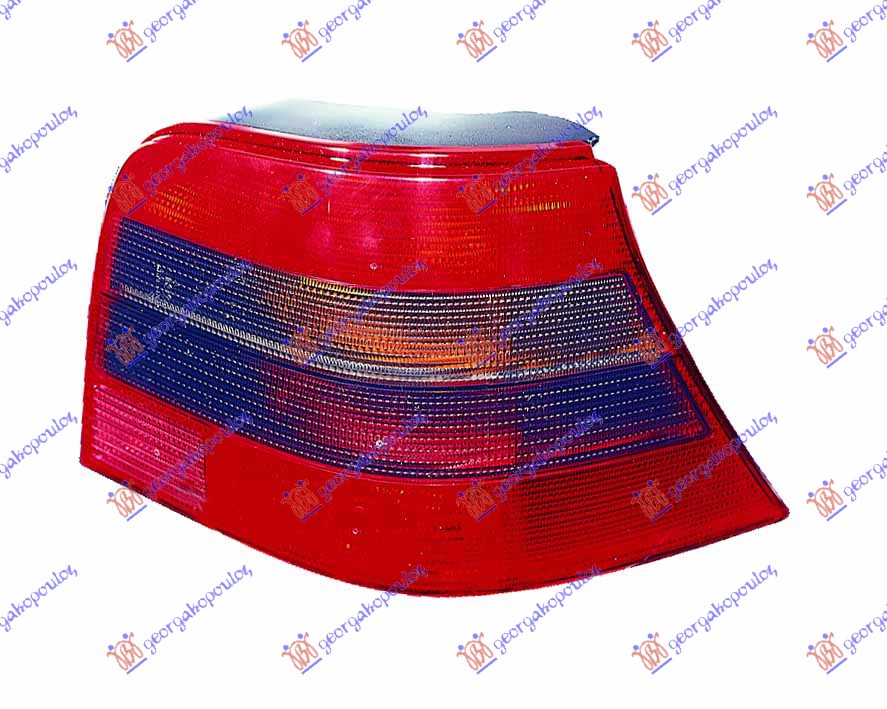 STOP LAMPA CRVENA ZATAMNJENA MIGAVAC Desna str. VW GOLF IV (1998-2004) (OEM: 1J9945096P)