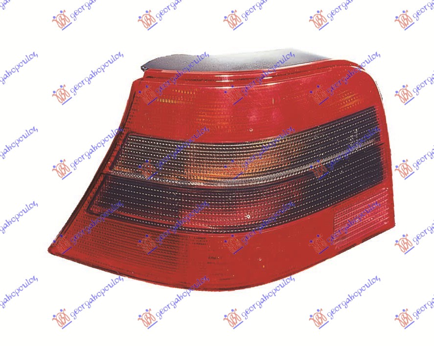 STOP LAMPA CRVENA ZATAMNJENA MIGAVAC Leva str. VW GOLF IV (1998-2004) (OEM: 1J9945095P)