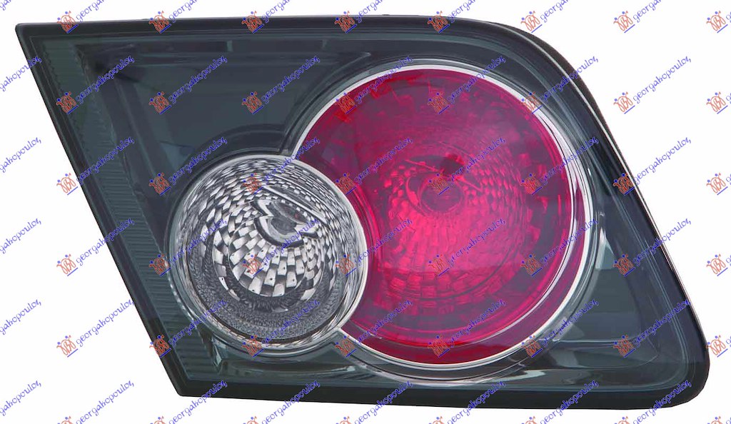 STOP LAMPA UNUTRASNJA (TAMNO SIVA) 06- Leva str. MAZDA 6 (2002-2008) (OEM: GR1D-51-3G0B)