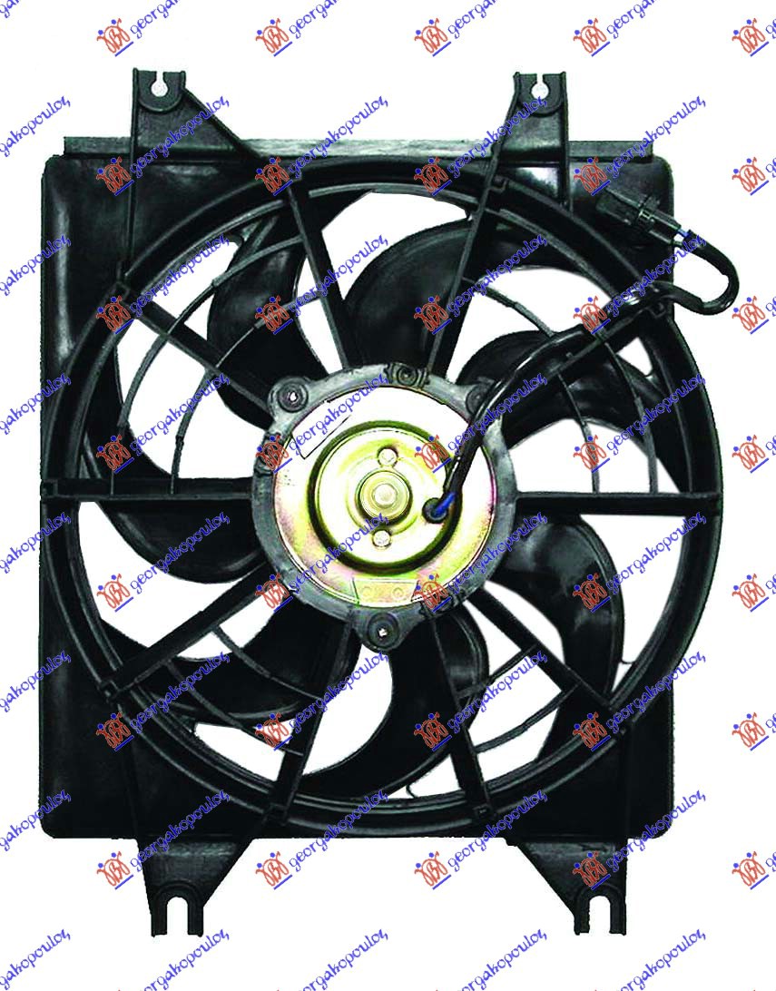 VENTILATOR A/C KOMPLET BENZIN HYUNDAI ACCENT SDN (1994-1997) (OEM: 97730-22080, 9773022080)