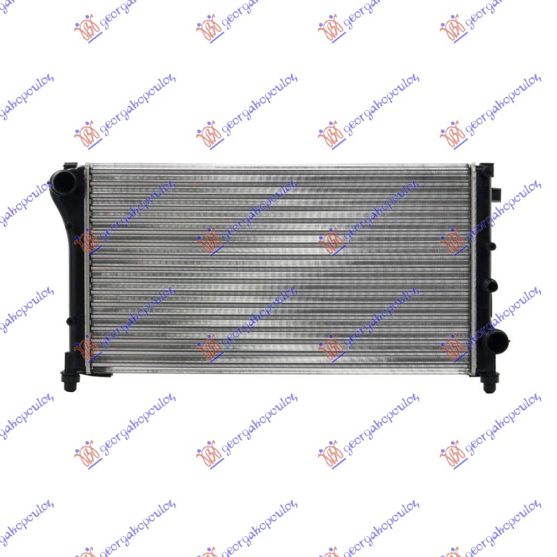 HLADNJAK 1.1-1.2 8V +A/C (59×31.7) BEZ POSUDE FIAT PANDA (2003-2014) (OEM: 46798743, 51773194)