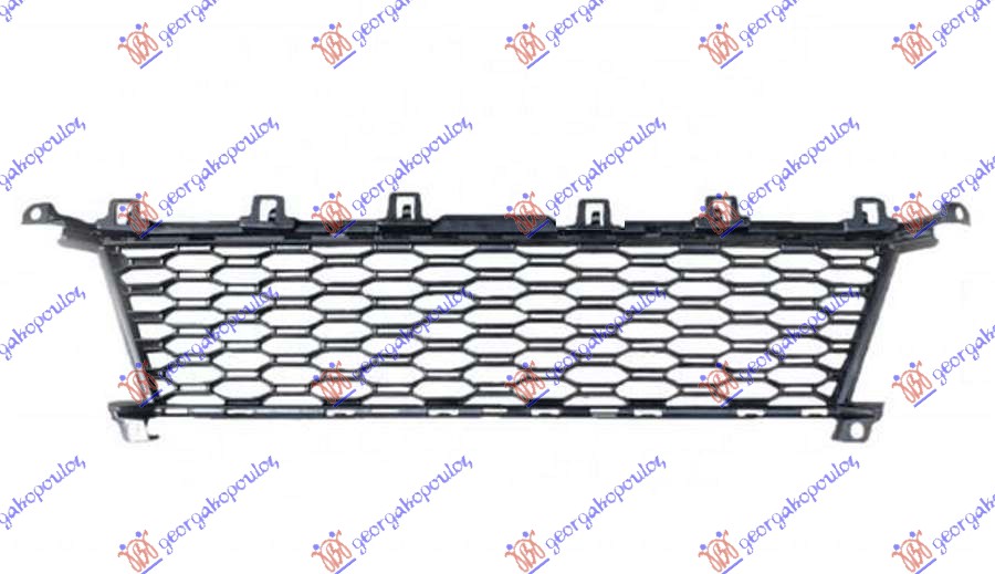 RESETKA PREDNJEG BRANIKA SREDNJA (M-SPORT) BMW SERIES 3 (G20/G21) SDN/S.W. (2018-) (OEM: 51118069367)