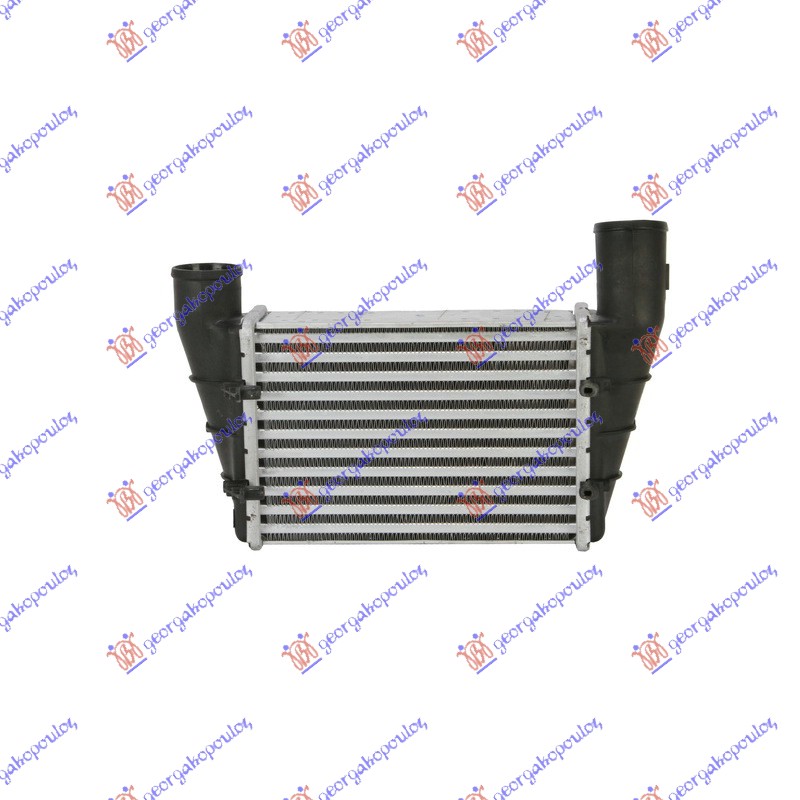 HLADNJAK INTERCOOLER BENZIN-DIZEL (24×17.5×62) AUDI A6 (1997-2004) (OEM: 058145805A, 058145805B, 058145805C)