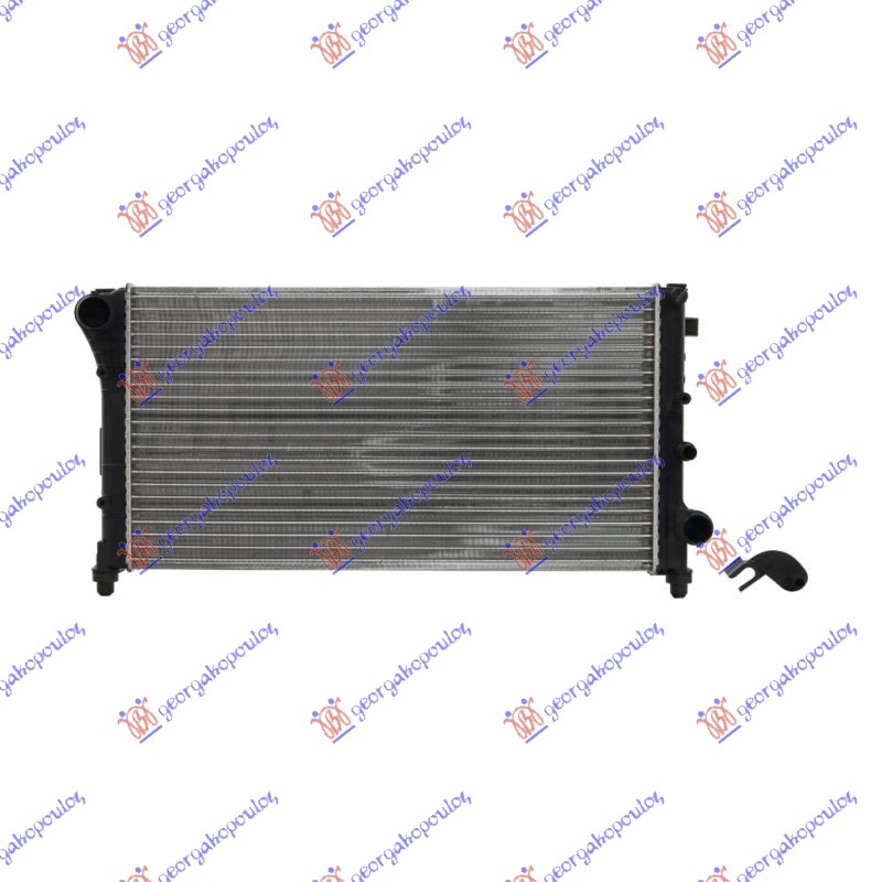 HLADNJAK MOTORA 1.3 JTDM (57.8×32.3×34) FIAT PANDA (2003-2014) (OEM: 51759807)