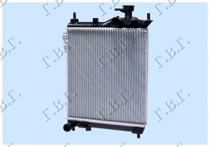 HLADNJAK MOTORA 1.1 – 1.3 BENZIN 370×320 VENTILATOR 21.5cm HYUNDAI GETZ (2002-2005) (OEM: 25310-1C200, 253101C200)