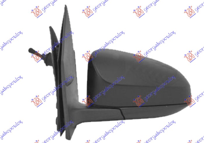 RETROVIZOR MEHANICKI SA SAJLOM (A KVAL) Leva str. CITROEN C1 (2014-) (OEM: 879400H080, B000781580)