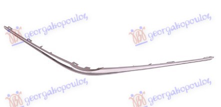 LAJSNA PVC MASKE TAMNI HROM TOYOTA YARIS (2011-2014) (OEM: 53121-52170, 5312152170)