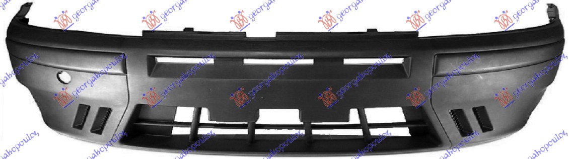 PREDNJI BRANIK CRNI 3 VRATA FIAT PUNTO (1999-2003) (OEM: 735272703)