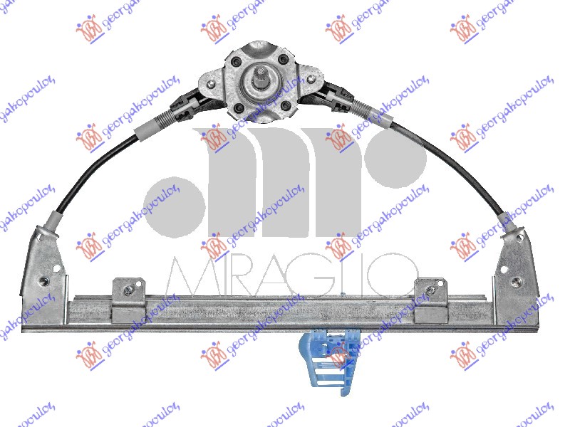 PODIZAC ZADNJEG PROZORA MEHANICKI A KVALITET Desna str. FIAT PANDA NEW (2012-) (OEM: 51843186)