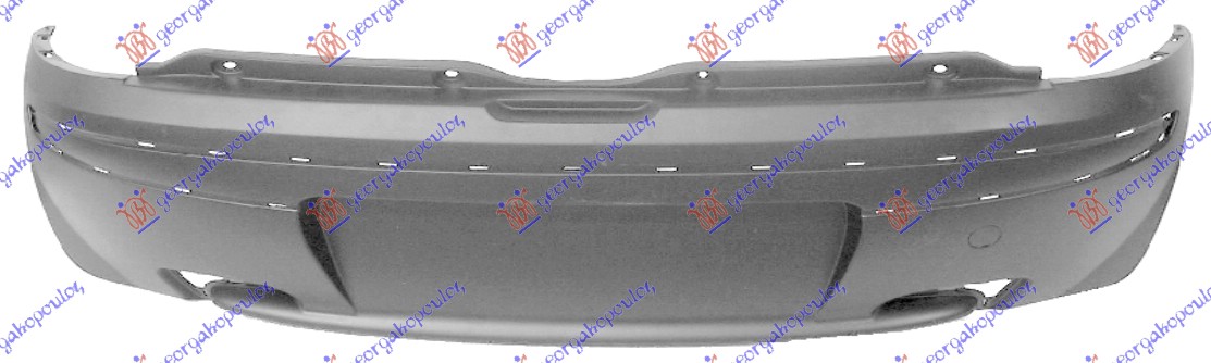 ZADNJI BRANIK PM 3 VRATA FIAT PUNTO (1999-2003) (OEM: 735272037)