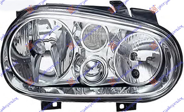 FAR ELEKTRICNI BEZ MAGLENKE (TURSKA) Desna str. VW GOLF IV (1998-2004) (OEM: 1EJ007700071, 1J1941018B, 1J1941018C)