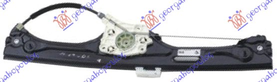 PODIZAC ZADNJEG PROZORA ELEKTRICNI BEZ MOTORA Leva str. BMW X5 (E70) (2007-2010) (OEM: 51357166381)