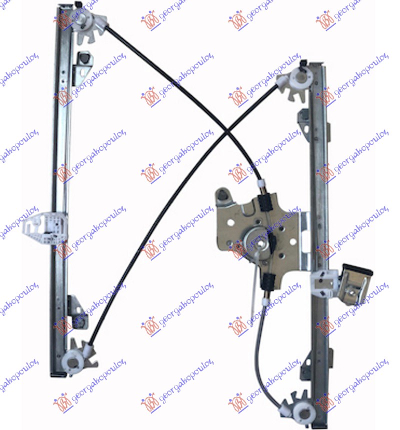 PODIZAC PREDNJEG PROZ ELEKTRICNI (BEZ MOTORA) Desna str. CITROEN C3 PICASSO (2009-2012) (OEM: 9222FY)