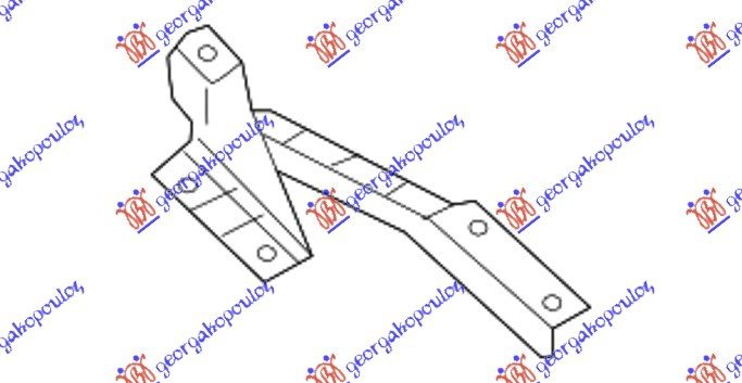 MAKAZE ZA HAUBU Leva str. NISSAN NV 200/EVALIA (2009-) (OEM: F5401-3LMMC, F54013LMMC)