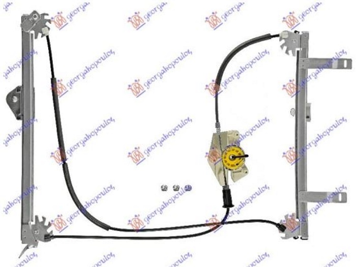 PODIZAC PREDNJEG PROZORA ELEKTRICNI (CABRIO) Desna str. PEUGEOT 307 (2005-2007) (OEM: 9222V9)