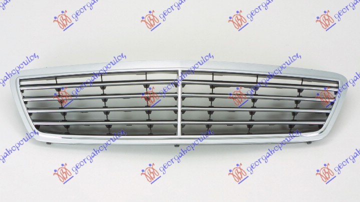 PVC MASKA KOMPLETNA ELE/AVAN HROM – CRNA MERCEDES C CLASS (W203) SDN/S.W. (2000-2003) (OEM: 20388001839040)