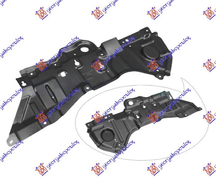 ZASTITA MOTORA PLASTICNA Desna str. LEXUS RX (2020-) (OEM: 51441-0E150, 514410E150)