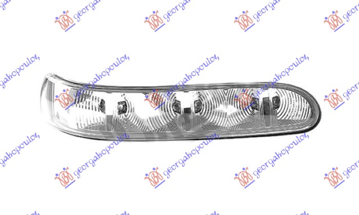 MIGAVAC U RETROVIZORU LED (ULO) Desna str. MERCEDES S CLASS (W220) (1998-2005) (OEM: A2208200621)