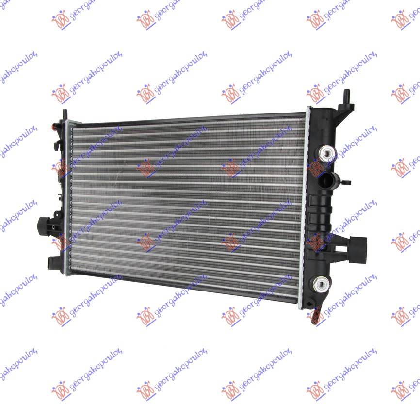 HLADNJAK MOTORA 1.4-1.6-1.8 AUT.+AC(60×37 OPEL ZAFIRA (1999-2005) (OEM: 1300196, 1300214, 93177121)