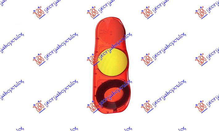 STAKLO STOP LAMPE -02 ULO Desna str. SMART FORTWO (1998-2007) (OEM: 0012861V00100000)