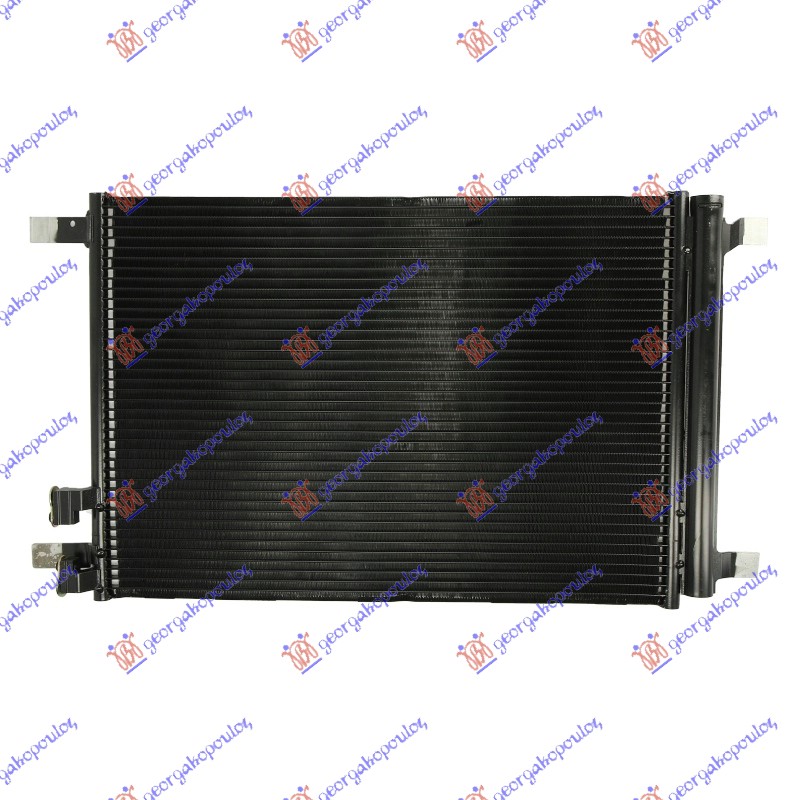 HLADNJAK KLIME BENZIN DIZEL (540 x390 x 16) SKODA SUPERB (2015-2019) (OEM: 5Q0816411AA, 5Q0816411AH, 5Q0816411AJ)