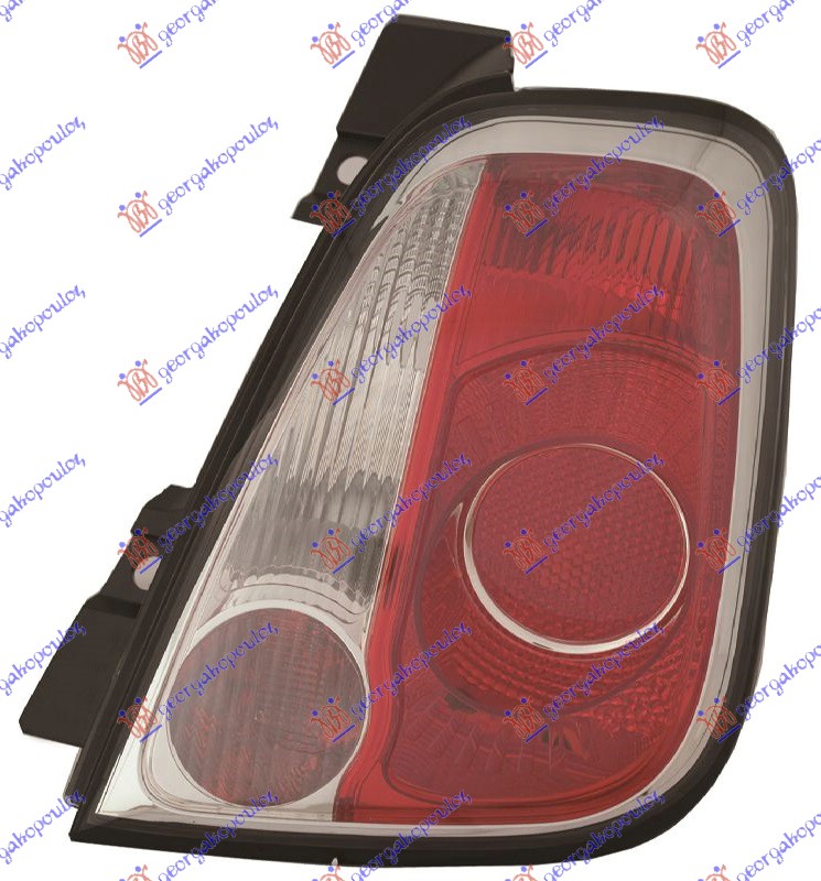 STOP LAMPA CABRIO 12- Desna str. FIAT 500 (2007-2015) (OEM: 51934482)