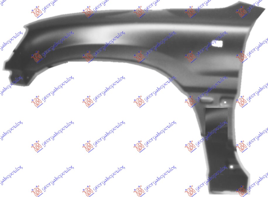 BLATOBRAN Leva str. TOYOTA RAV 4 (XA10) (1998-2000) (OEM: 53802-42030, 5380242010, 5380242030)